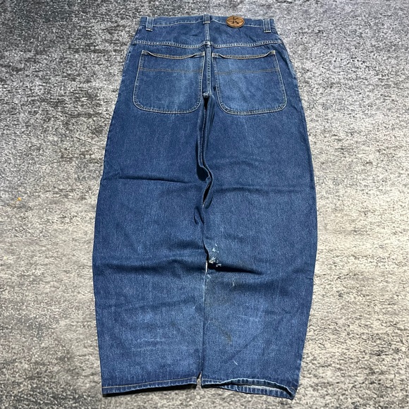 Knockout | Jeans | Vtg 9s Knockout Jeans Mens 34x34 Blue Denim Baggy ...